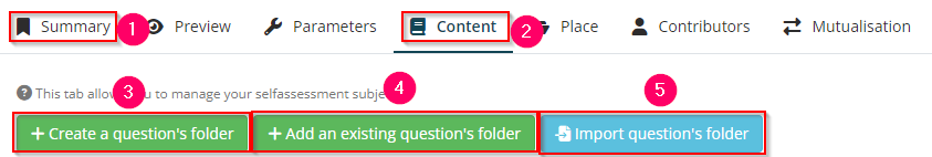 Creating a survey - Support THEIA