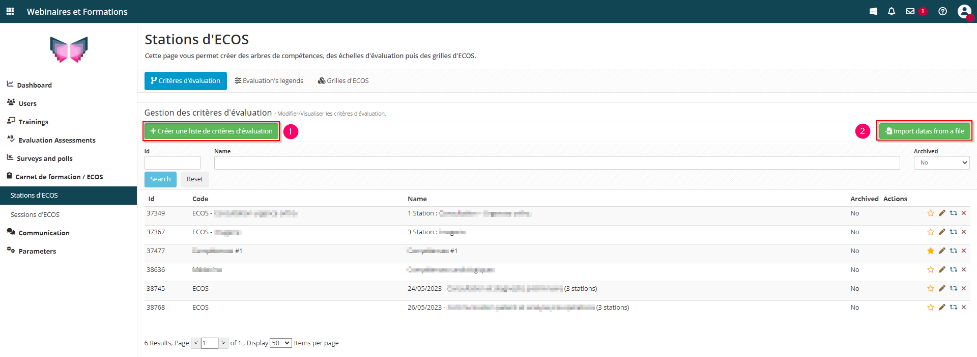 Creating a skills tree - Support THEIA